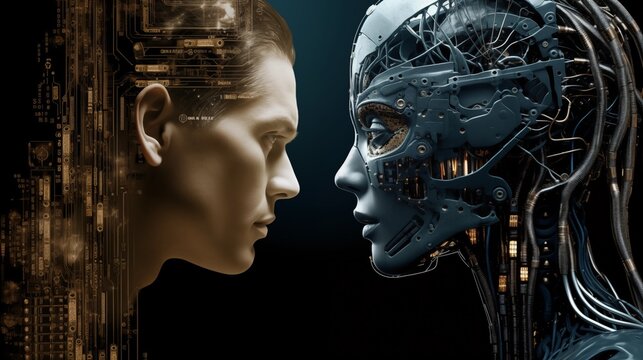 "Human Vs Robot" Images – Browse 514 Stock Photos, Vectors, and Video ...