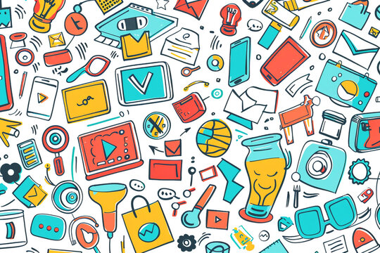 "Doodle Background" Images – Browse 7,475 Stock Photos, Vectors, and ...