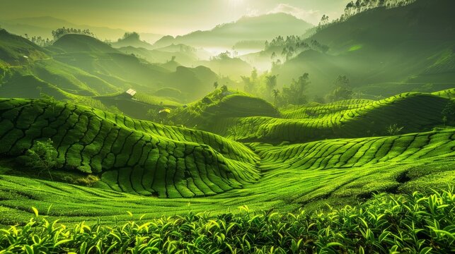 "Green Tea Field" Images – Browse 331 Stock Photos, Vectors, and Video ...