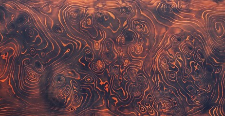 Wooden surface with burn and char, then sanded down to reveal woodgrain ...