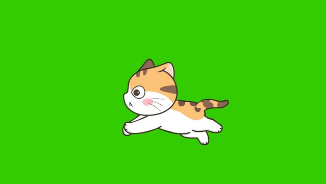 Cartoon Cat Running Images – Browse 19,191 Stock Photos, Vectors, and ...