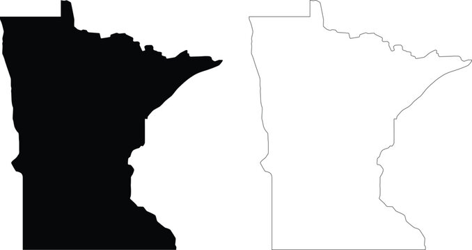 Minnesota State Shape Images – Browse 2,183 Stock Photos, Vectors, and ...