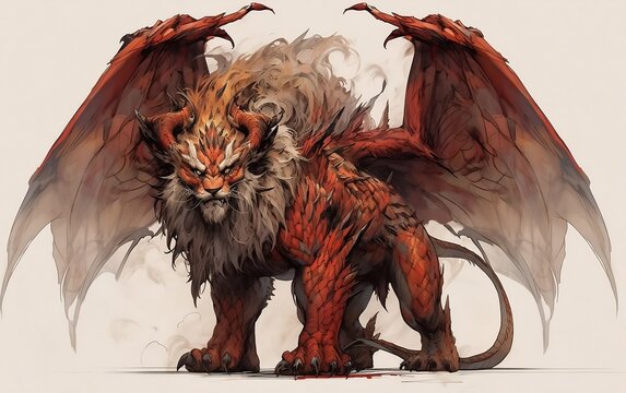 「Manticora」の写真素材 | 871件の無料イラスト画像 | Adobe Stock