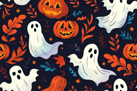 Seamless Ghost Pattern Images – Browse 72,577 Stock Photos, Vectors ...