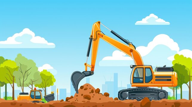 Cartoon Construction Equipment Images – Browse 107,419 Stock Photos ...