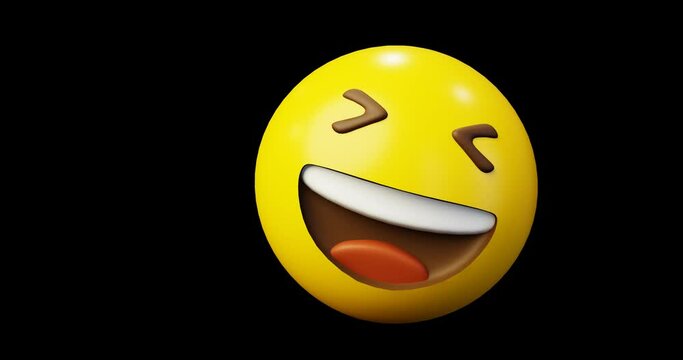 rolling laughing face