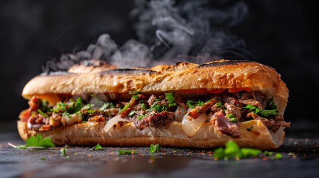 "Steak Sandwich" Images – Browse 2,627 Stock Photos, Vectors, and Video ...