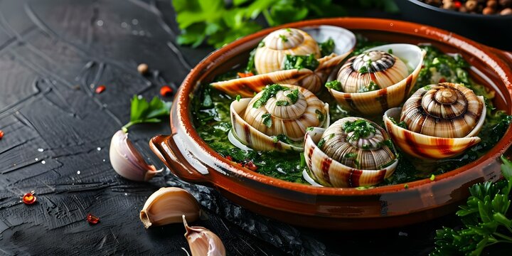 Imágenes de "Escargots: descubre bancos de fotos, ilustraciones ...