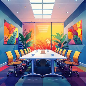 Cartoon Conference Room Images – Browse 8,605 Stock Photos, Vectors ...