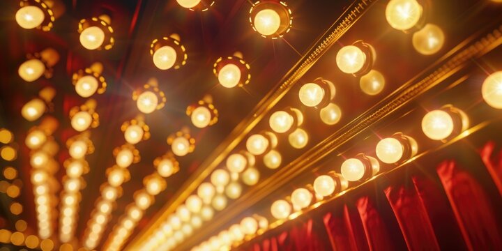 Broadway Lights Background