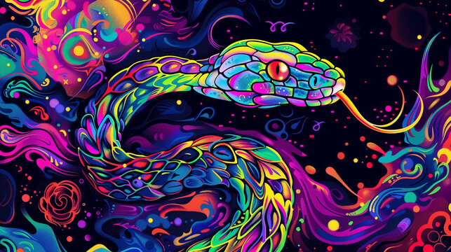 "Psychedelic Snake" Images – Browse 8 Stock Photos, Vectors, and Video ...