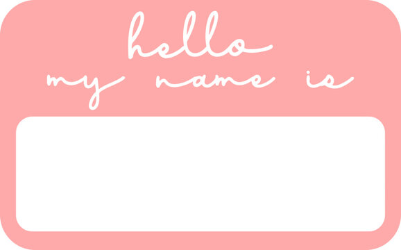"Name Sticker" Images – Browse 131 Stock Photos, Vectors, and Video ...