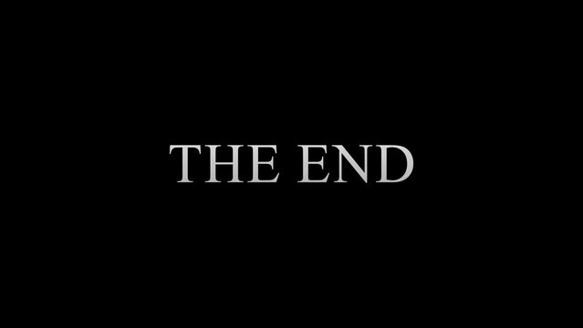 "The End" Bilder –-Bilder: Stock-Fotos & -Videos. | Adobe Stock