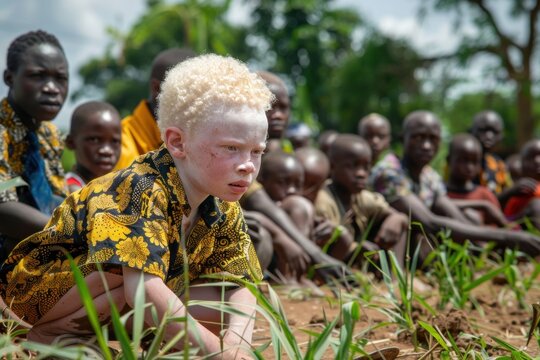 Albino African Tribe