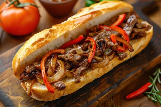 "Steak Sandwich" Images – Browse 2,627 Stock Photos, Vectors, and Video ...