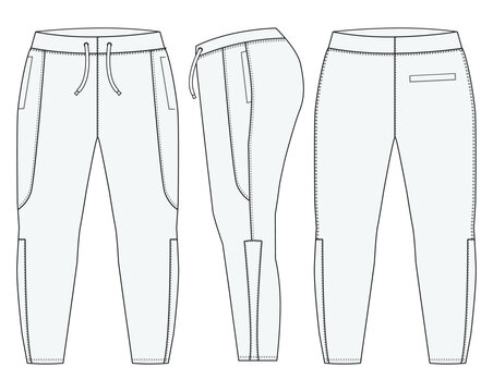 Jogging Pants Template Images – Browse 5,739 Stock Photos, Vectors, and ...