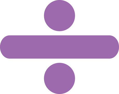 Divide Sign Clip Art