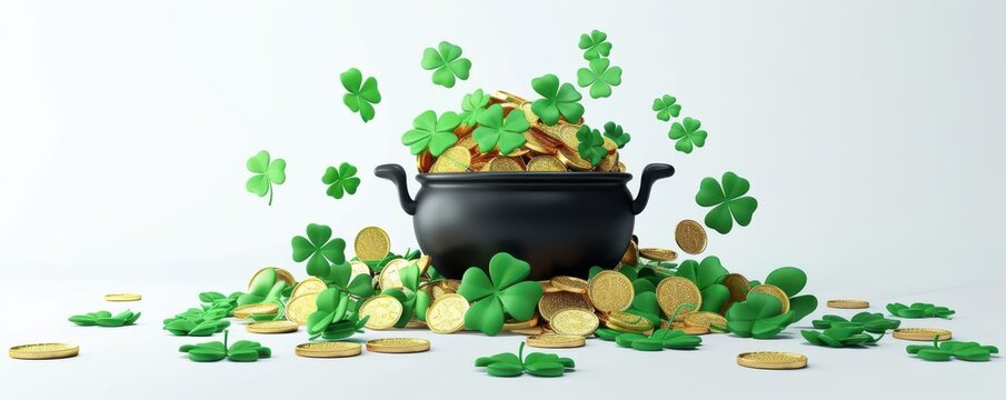 St. Patricks Day Pot Of Gold Images – Browse 16,594 Stock Photos ...