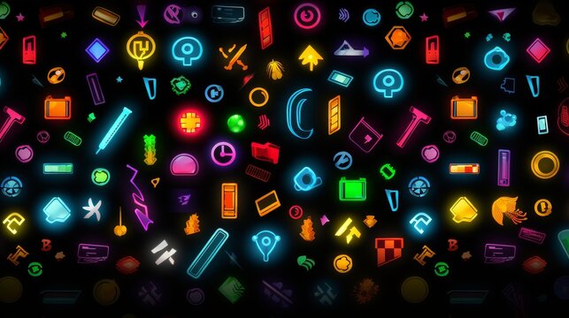 "Neon Icon" Images – Browse 11,488 Stock Photos, Vectors, and Video ...