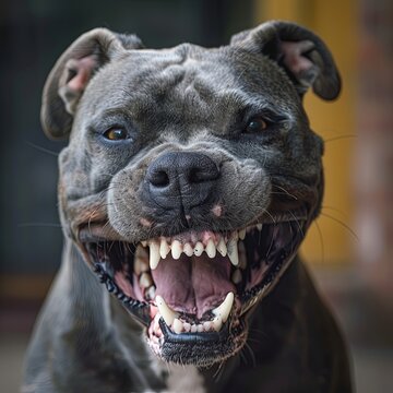 American Pitbull Terrier Teeth