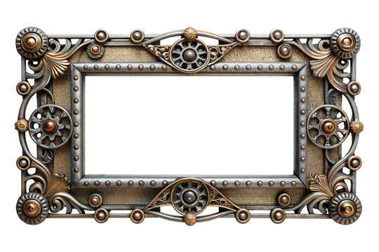 Steampunk Rahmen Png Vector Steampunk Frame Obsolete Illustrations