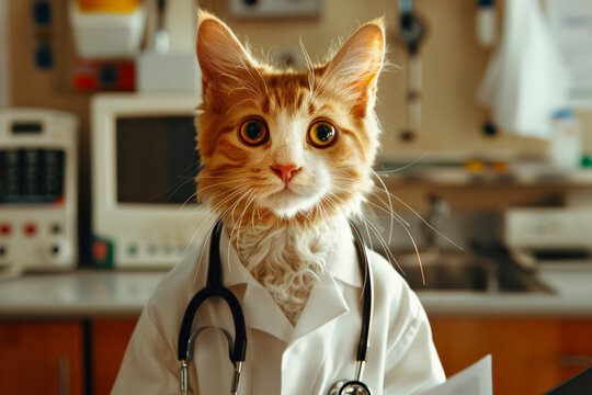 Cat Dressed As Doctor Images – Browse 2,082 Stock Photos, Vectors, and ...