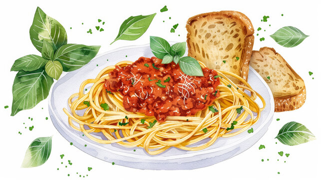 Spaghetti Watercolor Images – Browse 2,955 Stock Photos, Vectors, and ...