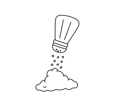 Salt Drawing Easy For Kids
