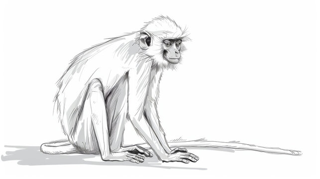 Sitting Monkey"」の写真素材 | 133件の無料イラスト画像 | Adobe Stock