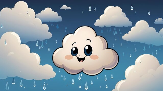 Cloud Rain Cartoon Images – Browse 117,317 Stock Photos, Vectors, and ...