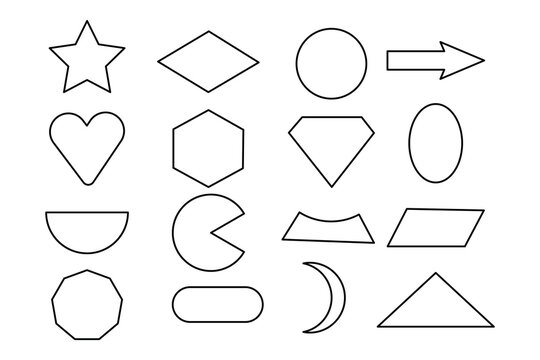 "Shapes Outline" Images – Browse 46 Stock Photos, Vectors, and Video ...