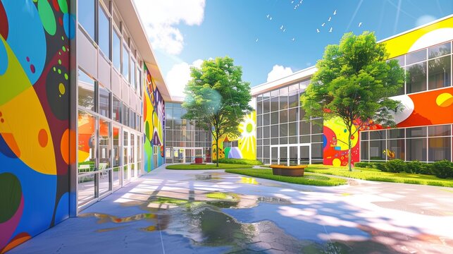 "Modern School" Images – Browse 1,335 Stock Photos, Vectors, and Video ...