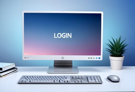 Desktop Login Screen Design Images – Browse 6,554 Stock Photos, Vectors ...