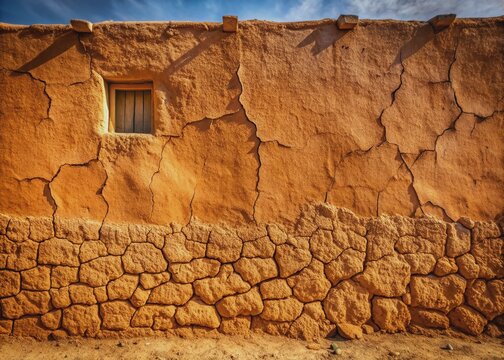 Adobe Wall Background