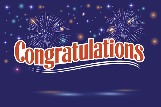 "Congratulations Vector" Images – Browse 53 Stock Photos, Vectors, and ...