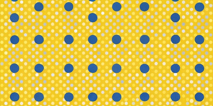 Yellow Polka Dots Wallpaper