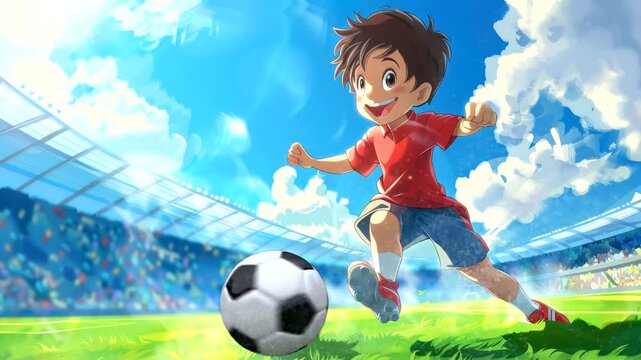 Football Field Goal Kick Cartoon Football Goal Keeper Kick 2209899