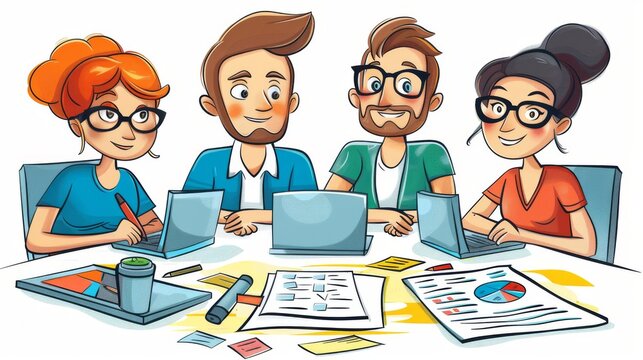 Project Manager Cartoon Images – Browse 56,582 Stock Photos, Vectors ...