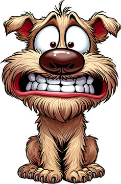 Scared Dog Clipart