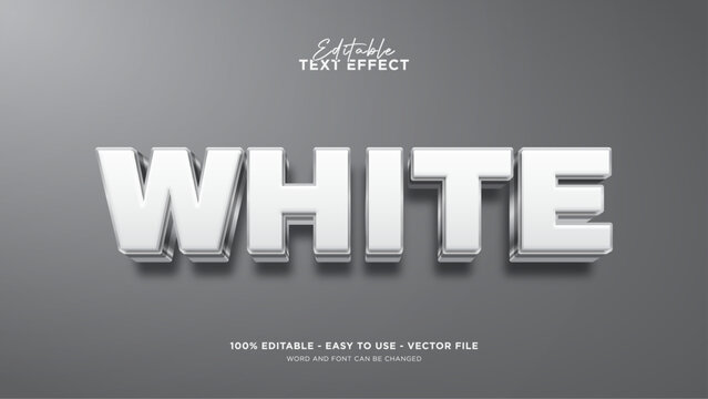 White 3D Text Effect Mockup Images – Browse 4,306 Stock Photos, Vectors ...