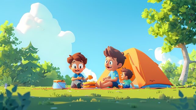 Tent Pictures Cartoon Images – Browse 14,214 Stock Photos, Vectors, and ...