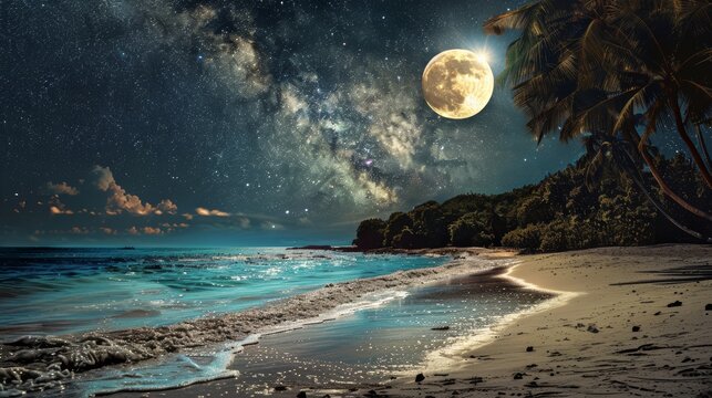 Night Beach Images Browse 956 156 Stock Photos Vectors and Video Adobe Stock