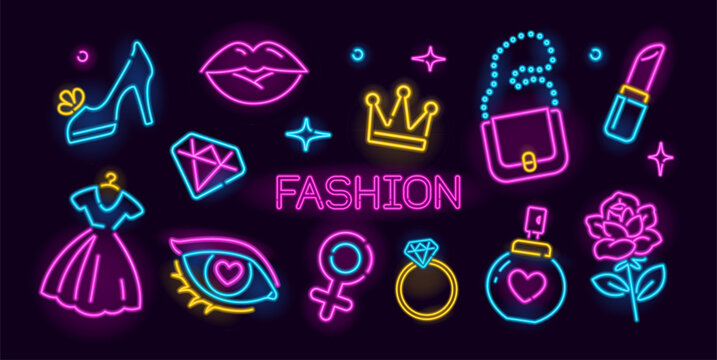 Neon Lady Images – Browse 97,137 Stock Photos, Vectors, and Video ...