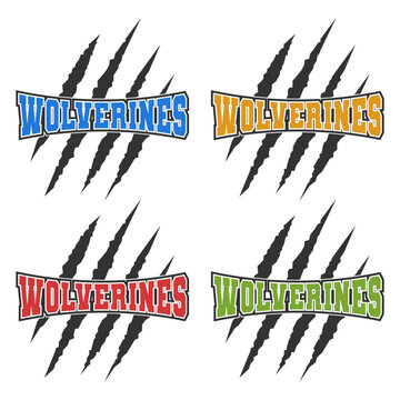 Wolverines Paw Logo Wolverine Paw Images – Browse 792 Stock Photos,