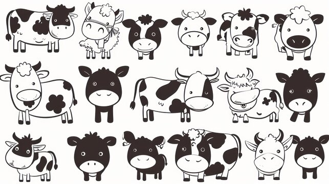 "Cow Illustration" Images – Browse 2,790 Stock Photos, Vectors, and ...