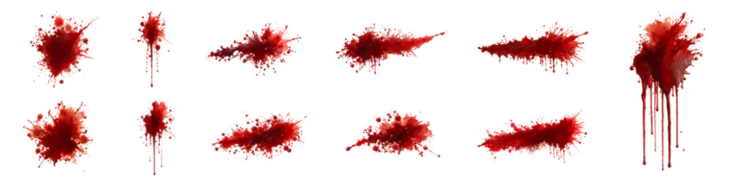 Cartoon Blood Splatter Png