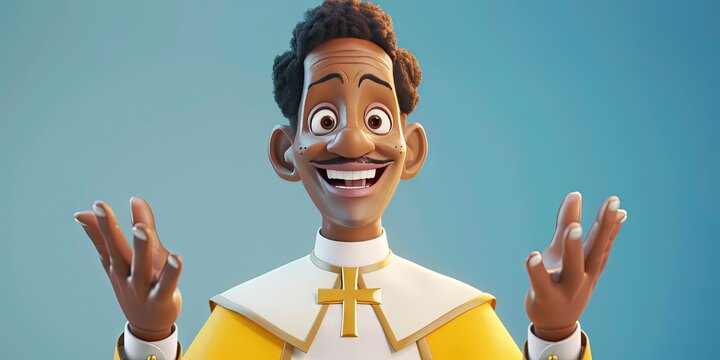 Priest Cartoon Images – Browse 8,448 Stock Photos, Vectors, and Video ...