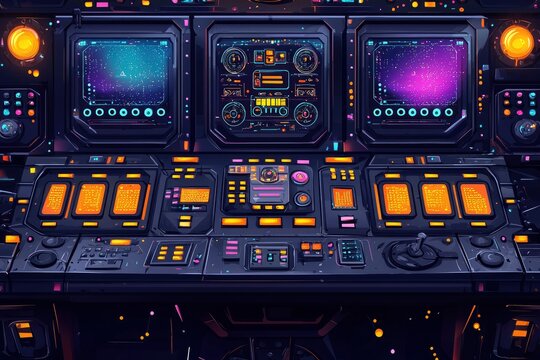 Starship Control Panel