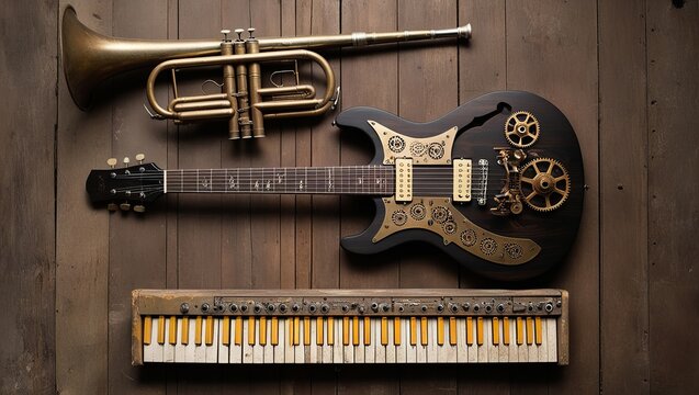 "Vintage Musical Instruments" Images – Browse 602 Stock Photos, Vectors ...
