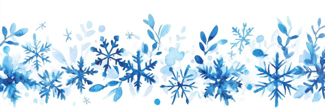 Winter Printable Borders